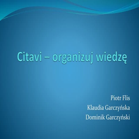Citavi | PPT