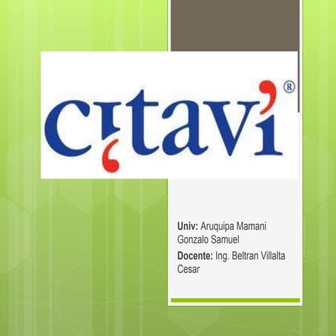 Presentacion citavi | PPTX