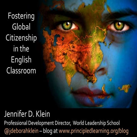 Fostering Global Citizenship in the English Class | PPT