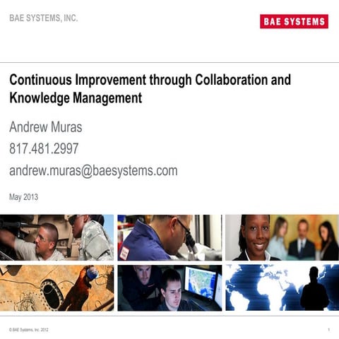 Ci through collaboration and km | PPT