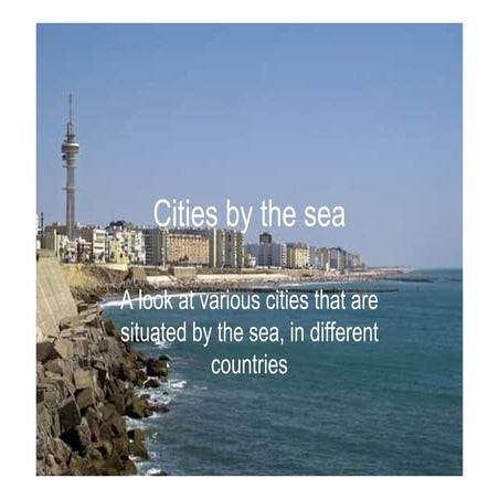 Cities by the sea | PDF