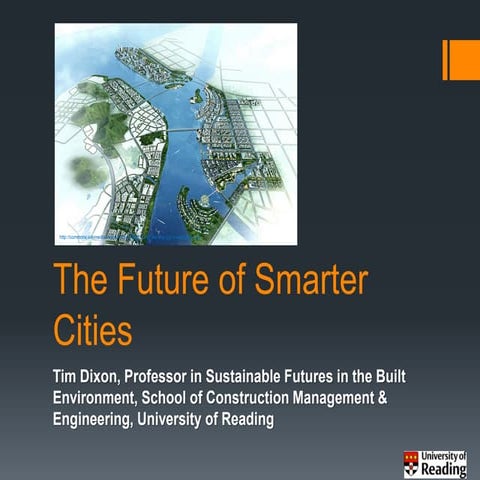 The Future of Smarter Cities | PPT