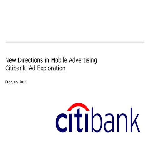 Citi in app advertising 2-9 | PDF