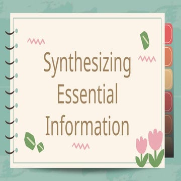 Q4-Module 3- Synthesizing Information.pptx