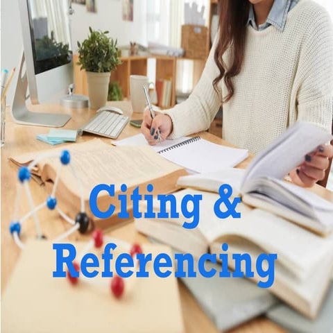 Citing and Referencing about research writing | PPTX