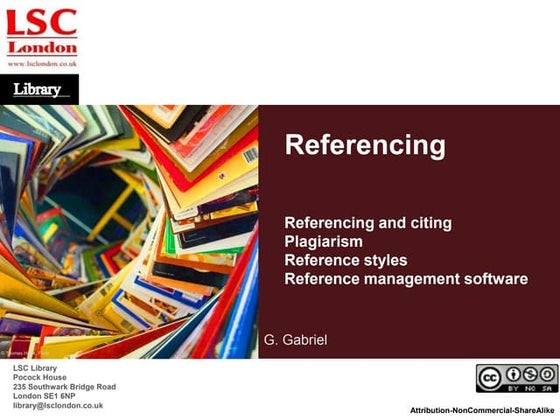 Harvard Referencing | PPT