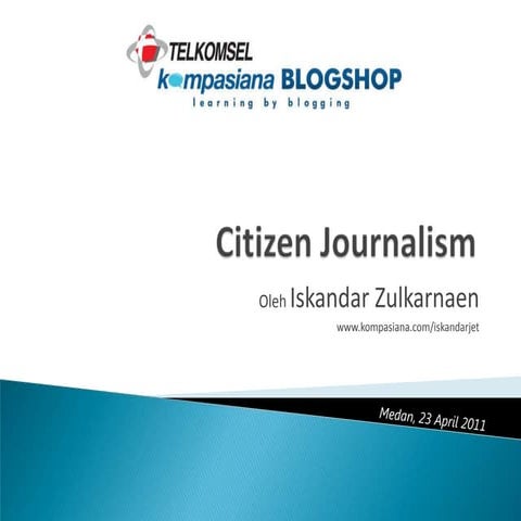 Digital Journalism dan Citizen Journalism | PPT