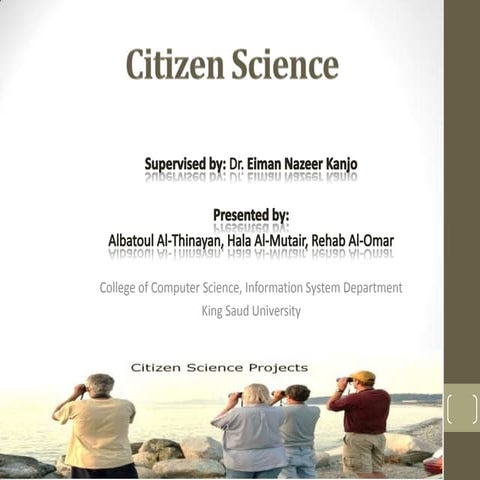 Citizen science | PPTX