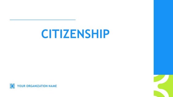 Citizenship | PPTX