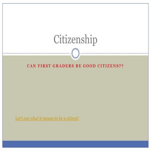 Citizenship | PPT