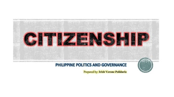 Functions and duties of filipino citizen | PPTX