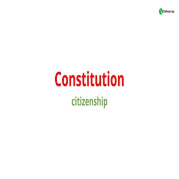 indian citizenship constitution act.pptx