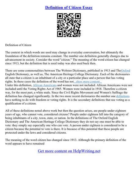 U.S. citizen powerpoint | PPTX