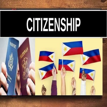 Citizenship | PPTX