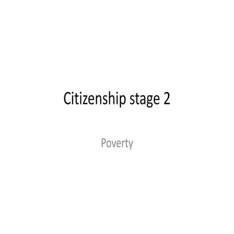 Citizenship stage 2 | PPT