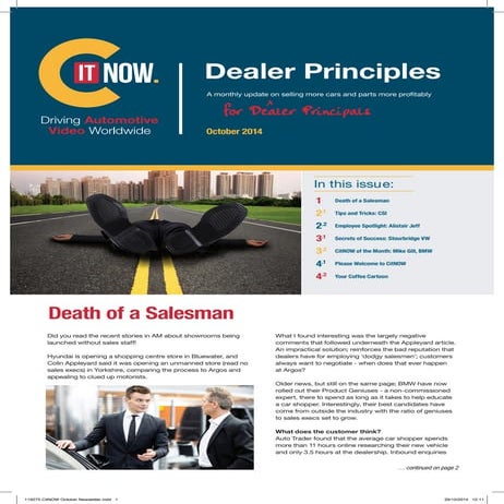 CitNOW Newsletter - October 2014 | PDF