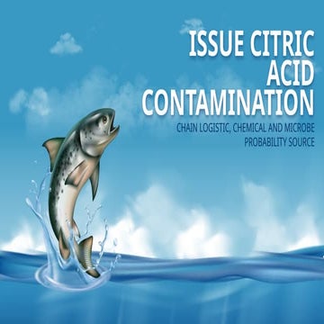 CITRIC ACID CONTAMINATION TUNA CASE.pptx