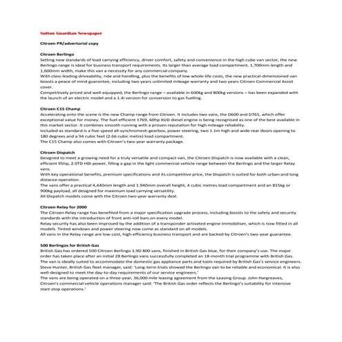 Citroen | DOCX