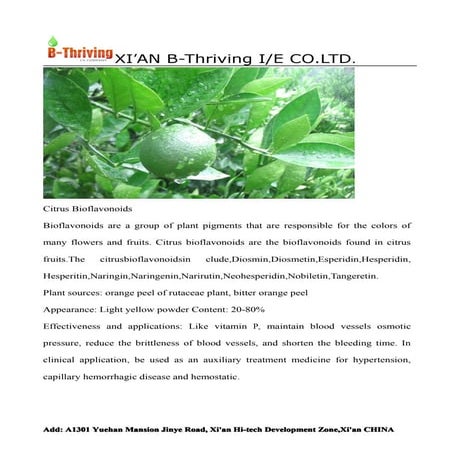 Citrus Aurantium Extract | PDF