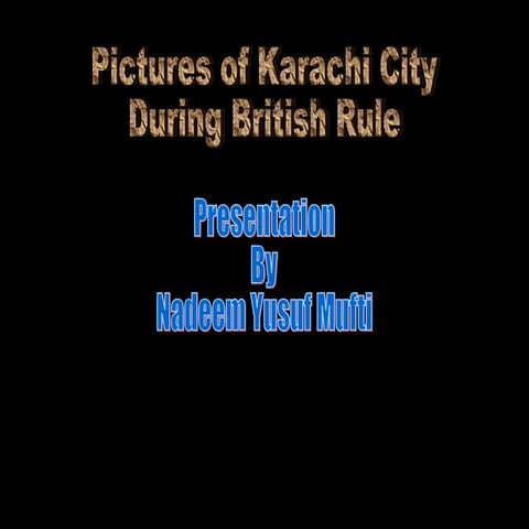 City Of Karachi in Photos | PDF
