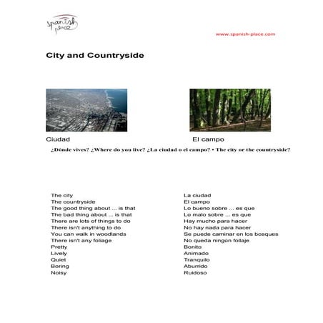 City and countryside | PDF