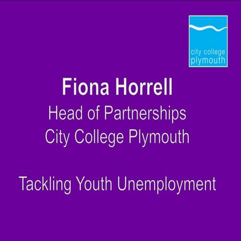 City College Plymouth Fiona Horrell | PPT