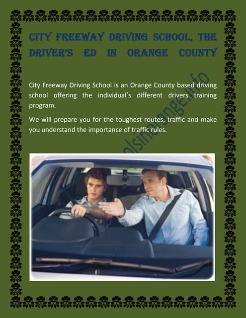 Learn driving with the flexible driving training program | PPT