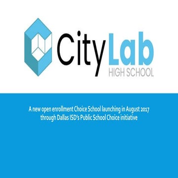 CityLab High School | PDF