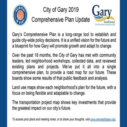 City of Gary Comprehensive Plan Exhibit_Maps_Land Use Designation | PDF