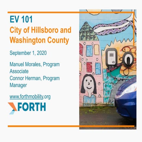 City of Hillsboro EV 101 by Connor Herman and Manuel Morales | PPTX