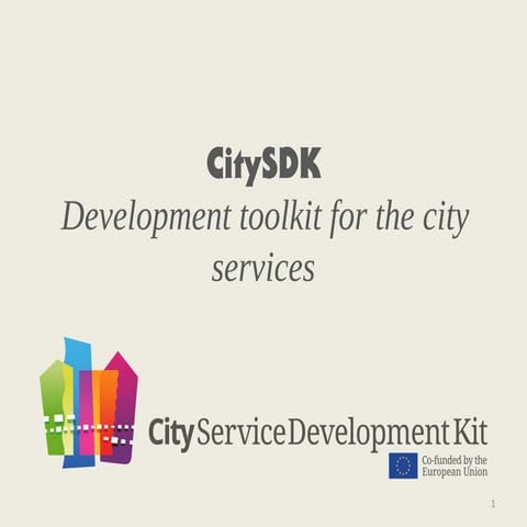 Citysdk | PPT