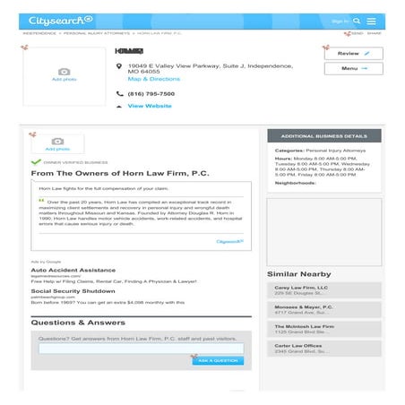 Citysearch com | PDF