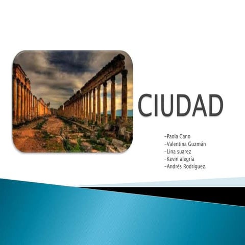 Ciudad | PPTX