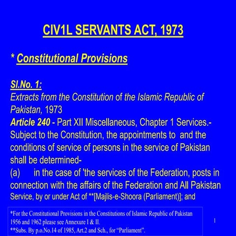 CIV1L SERVANTS ACT-1973 (AD-OMG).ppt