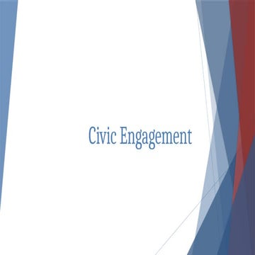 Civic Engagement | PPT
