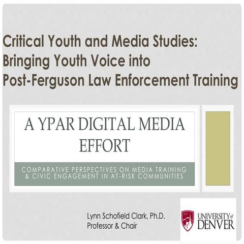 Civic engagement & ypar | PPTX