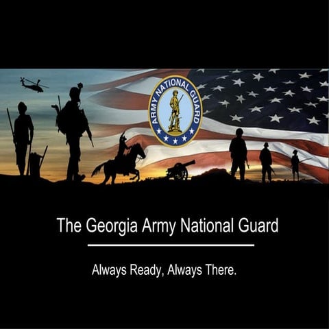 Army National Guard Civic Organization Brief | PPT