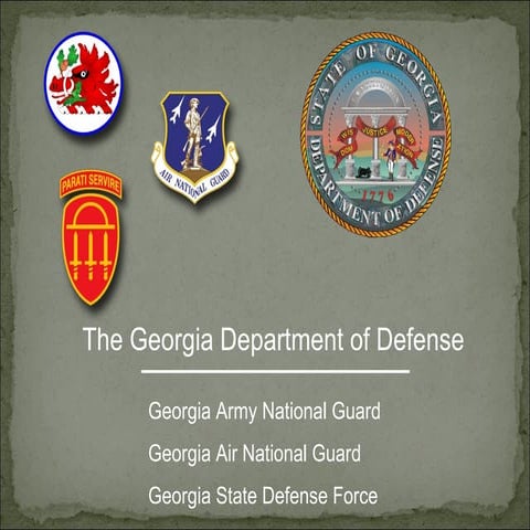 Georgia state defense force | DOCX