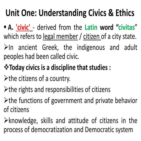 Civic ppt 1 | PPTX