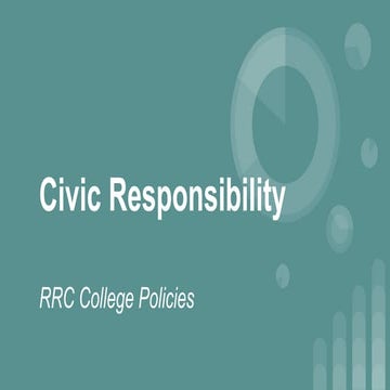 Civic responsibility | PPTX | Crime & Harmful Acts to Individuals ...