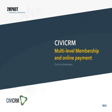 Membership Application (CiviCRM) | PPT