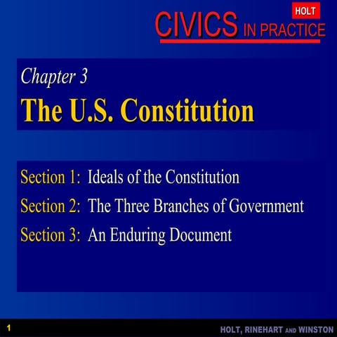 Civics ch.5 legislative branch | PPT