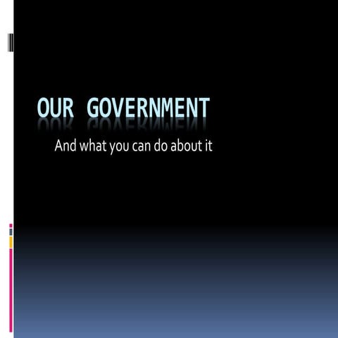 Class 3 How Government Works | PPTX