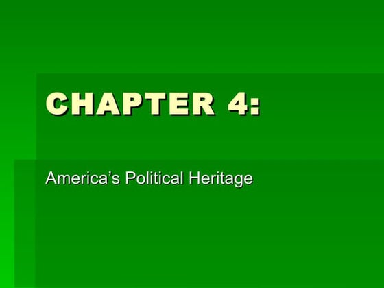 Civics - Chapter 5 | PPT