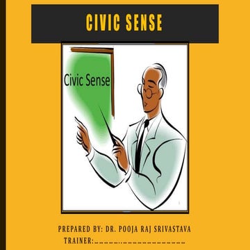 Civic sense | PPTX