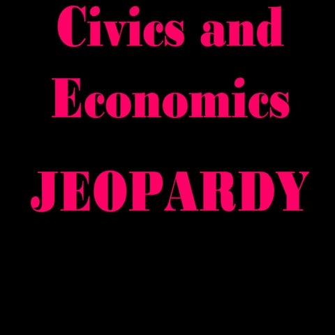 Civics jeopardy unit 2 round 1 revised | PPT