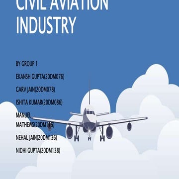 Civil aviation industry | PPT