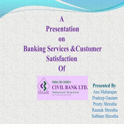 Civil bank | PPT