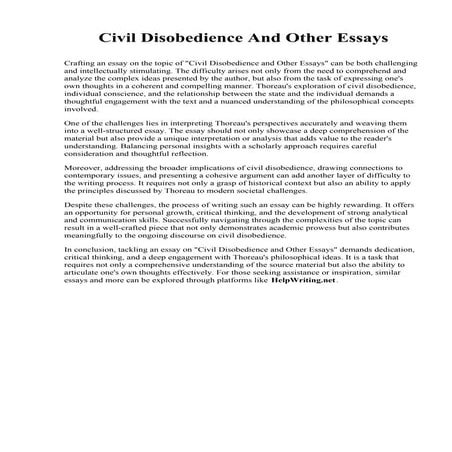 Civil Disobedience And Other Essays.pdf