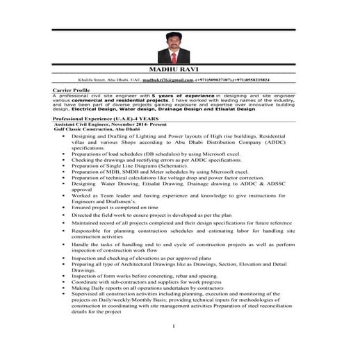 Civil engineer | PDF
